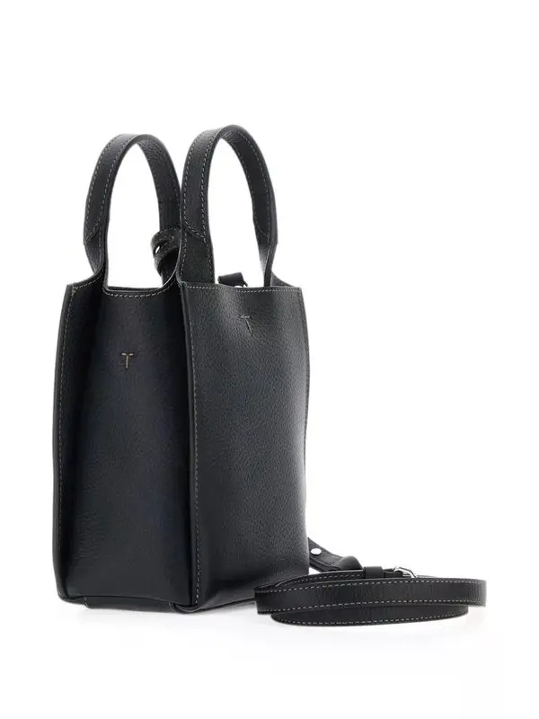 TOD'S Logo-detail Leather Shoulder Bag