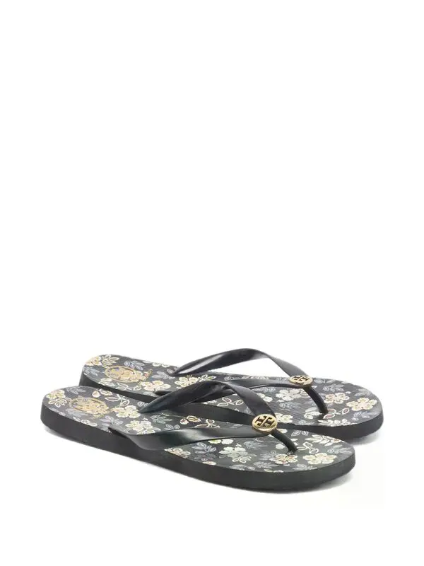 Tory Burch Miller Floral-print Flip-flops