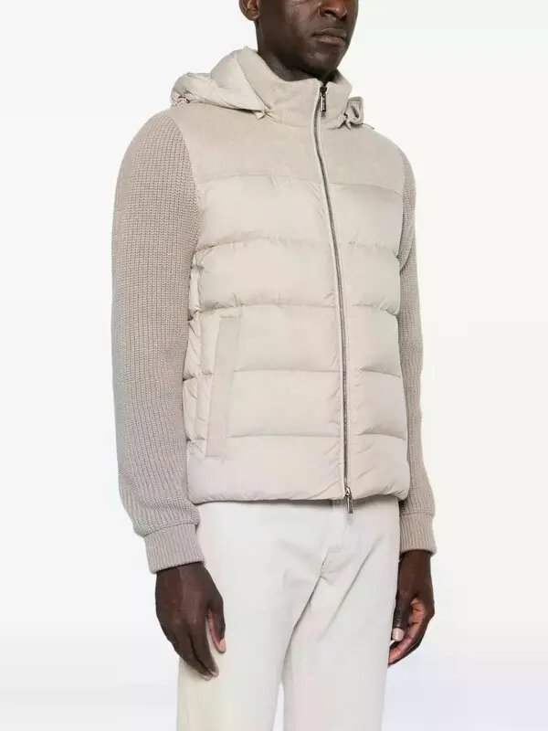 MOORER Allori Hooded Quilted Jacket
