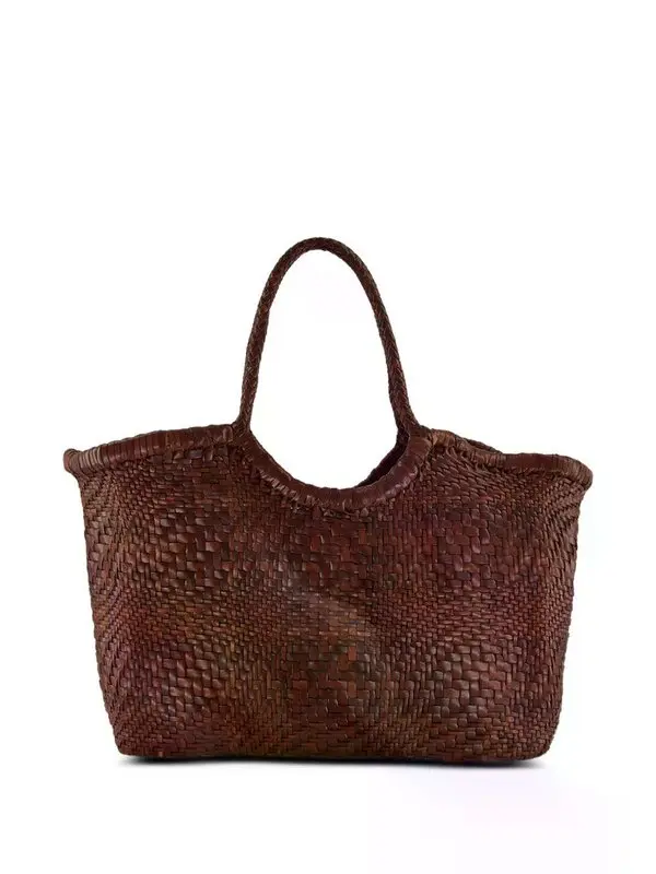 Dragon Diffusion Nantucket Woven Leather Tote Bag