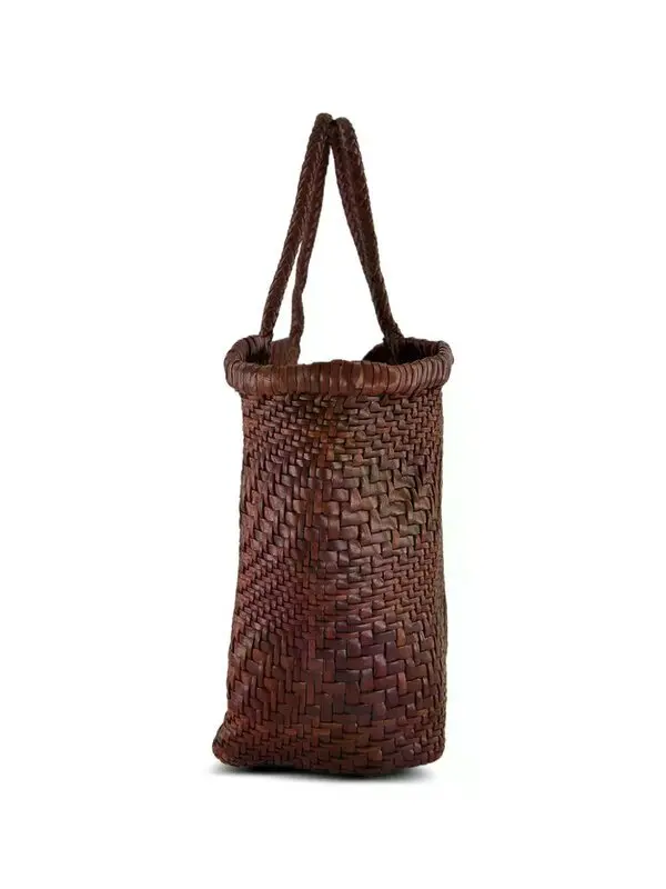 Dragon Diffusion Nantucket Woven Leather Tote Bag