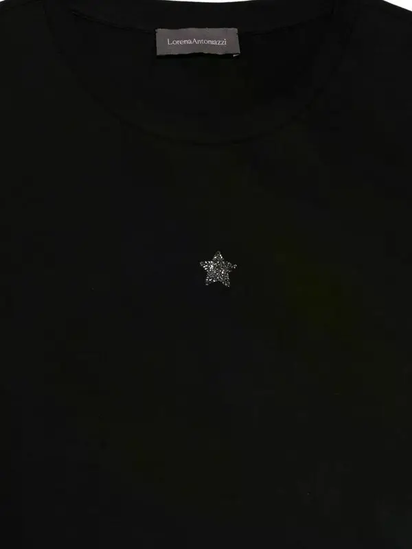 Lorena Antoniazzi Star-patch Long-sleeve T-shirt