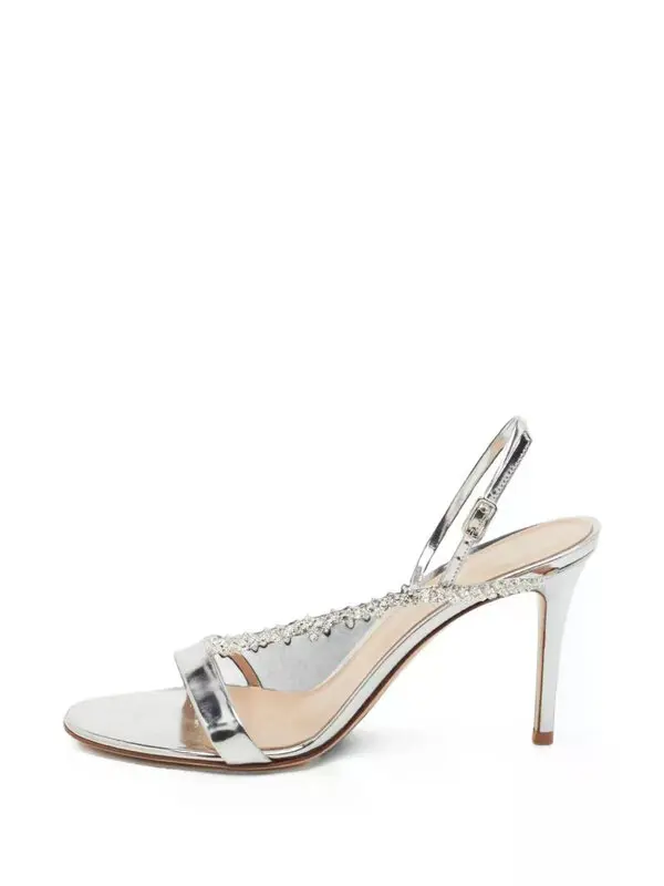 GIANVITO ROSSI Manhattan Crystal-embellished Sandals