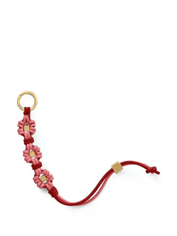 MAISON DE SABRE Wristlet Leather Bag Charm