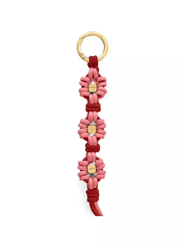 MAISON DE SABRE Wristlet Leather Bag Charm