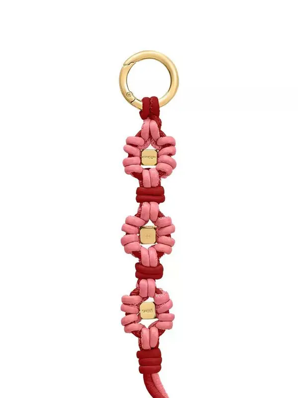 MAISON DE SABRE Wristlet Leather Bag Charm