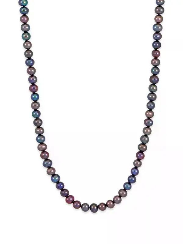DOWER & HALL Timeless Peacock Freshwater Pearl Necklace