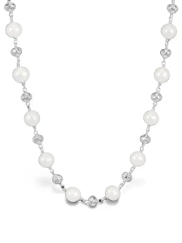 DOWER & HALL Nugget Freshwater Pearl Necklace