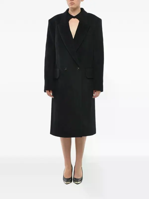 Stella McCartney Chevron Double-breasted Coat