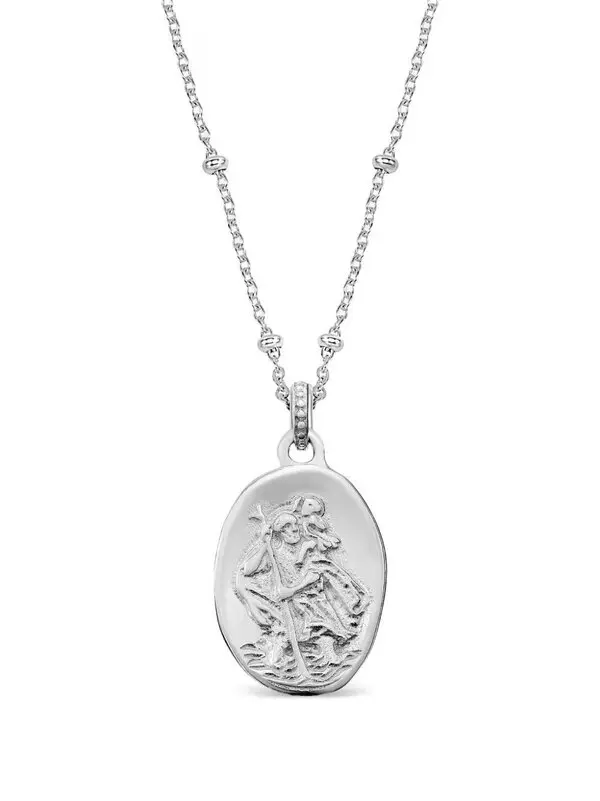 DOWER & HALL St. Christopher Talisman Necklace