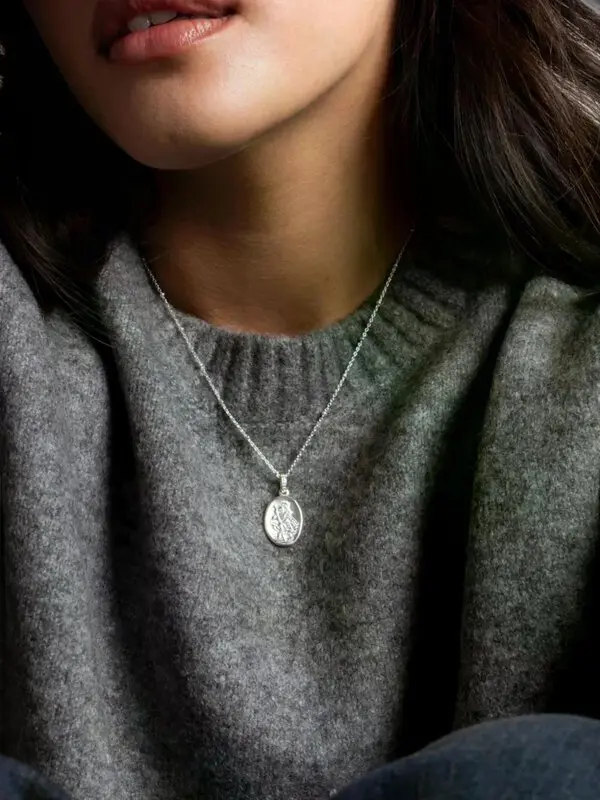 DOWER & HALL St. Christopher Talisman Necklace