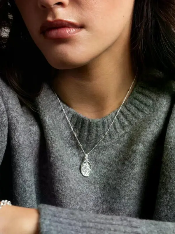 DOWER & HALL St. Christopher Talisman Necklace