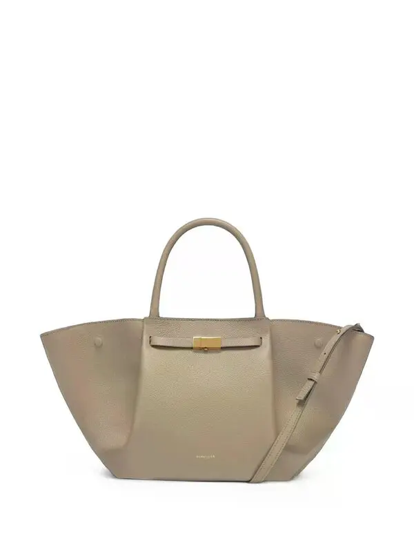 DEMELLIER Medium The New York Leather Clutch Bag