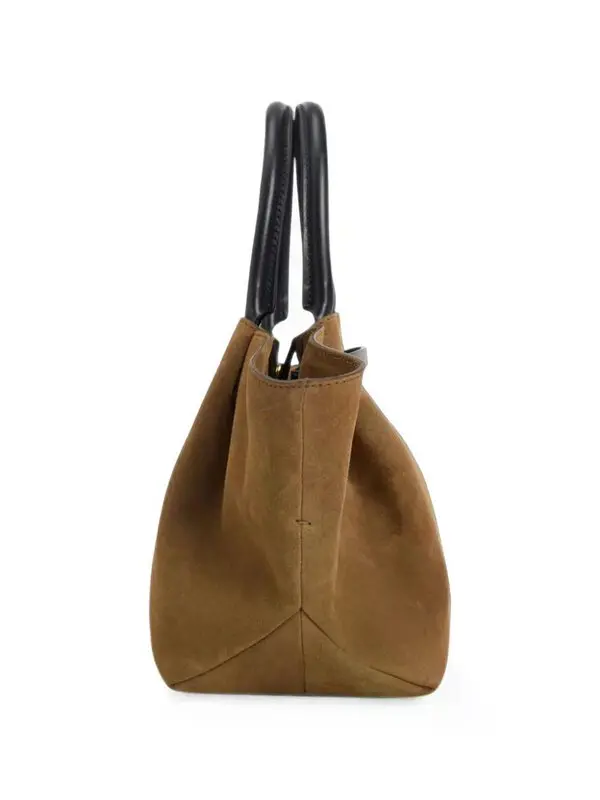 DEMELLIER The New York Suede Tote Bag - Brown