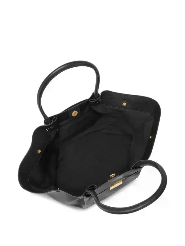 DEMELLIER The New York Hammered Leather Tote Bag