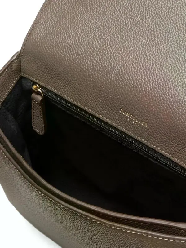 DEMELLIER The Vancouver Topstitch Shoulder Bag