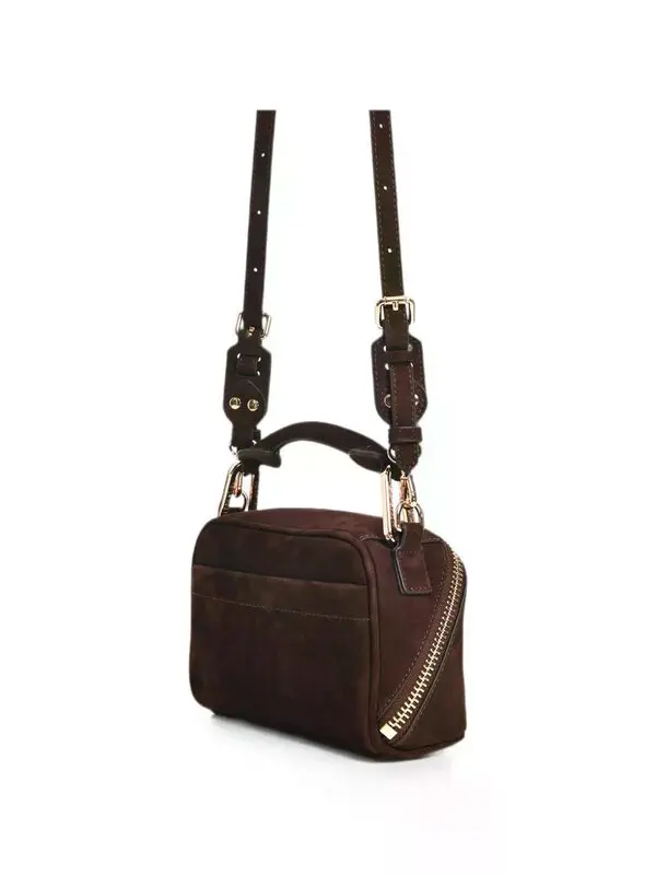 Essentiel Antwerp Mini Kyla Suede Shoulder Bag