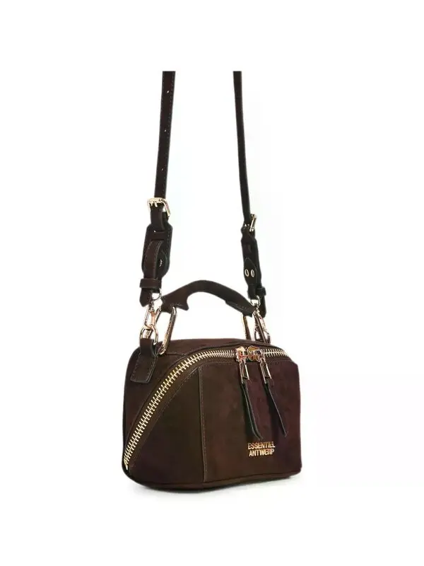 Essentiel Antwerp Mini Kyla Suede Shoulder Bag