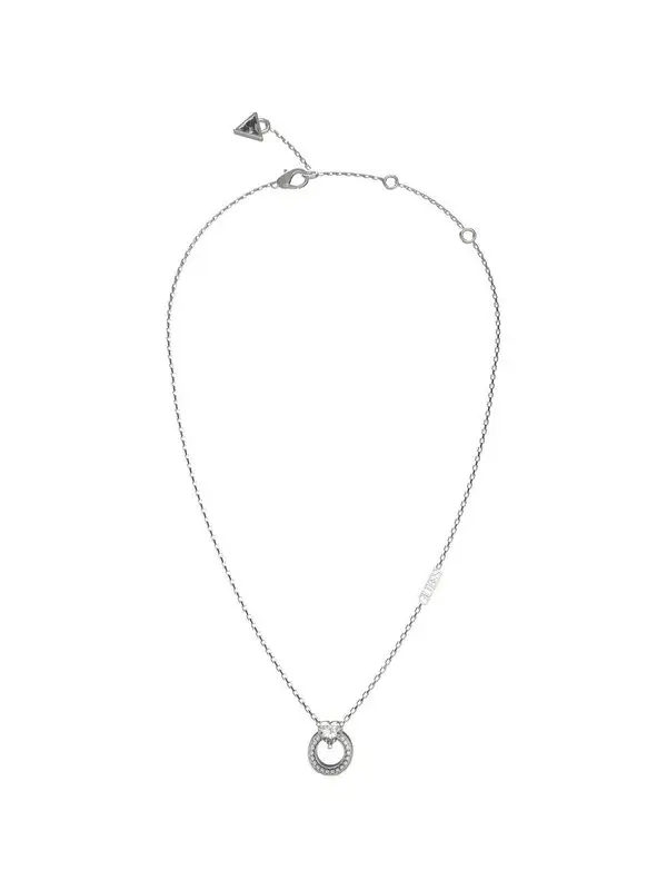 Guess Crystal-embellished Heart Necklace