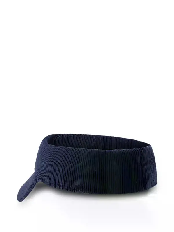 Guess Logo-embroidered Ribbed Visor