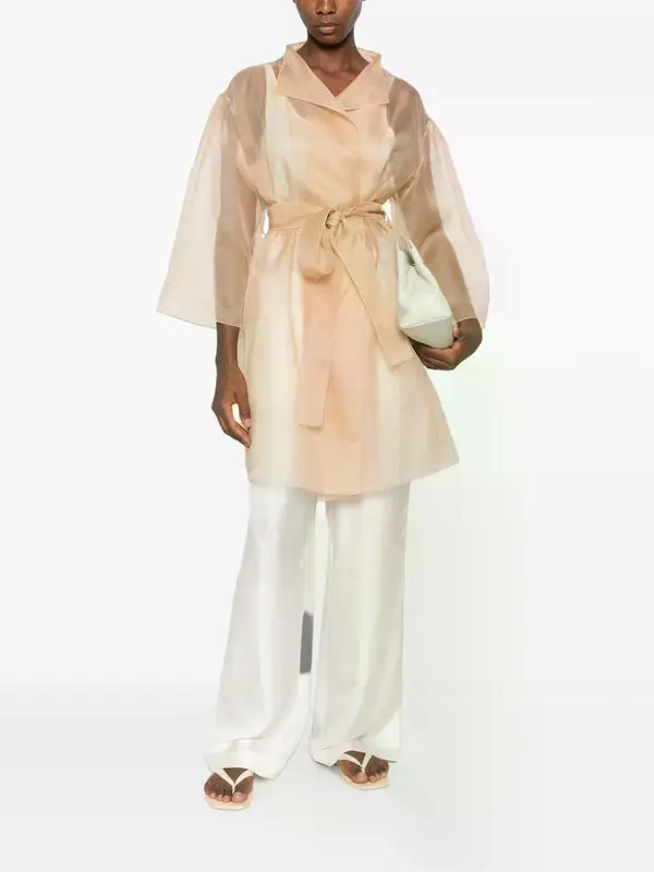Antonelli Firenze Gustav Sheer Belted Jacket