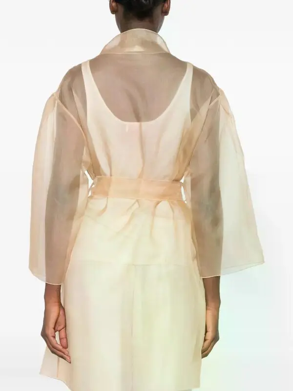 Antonelli Firenze Gustav Sheer Belted Jacket