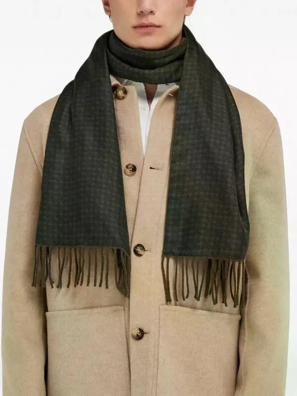 FERRAGAMO Double-face Patterned Scarf