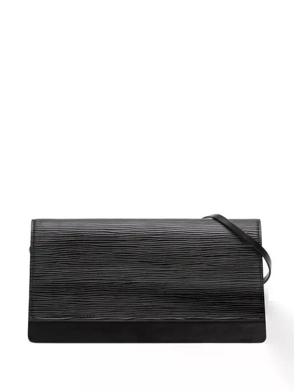 LOUIS VUITTON 2003 Epi Honfleur Shoulder Bag - Black