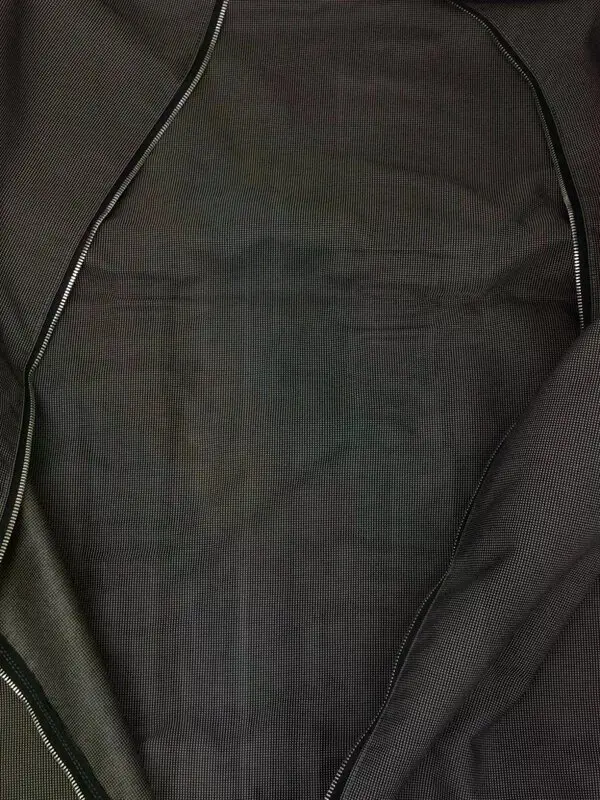 Hermès 1990-2010 Canvas Herline Garment Bag Travel Bag