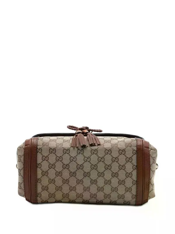 Gucci 2016-2026 Gg Canvas Bella Flap Satchel