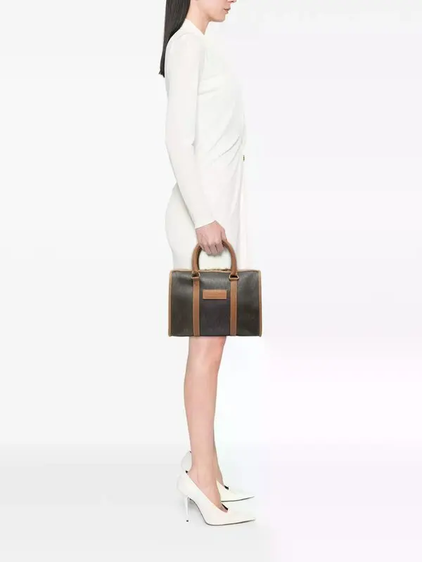 Dior Honeycomb Coated Canvas Boston Bag