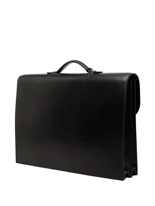 Hermès 1997 Box Calf Sac A Depeches 41 Business Bag