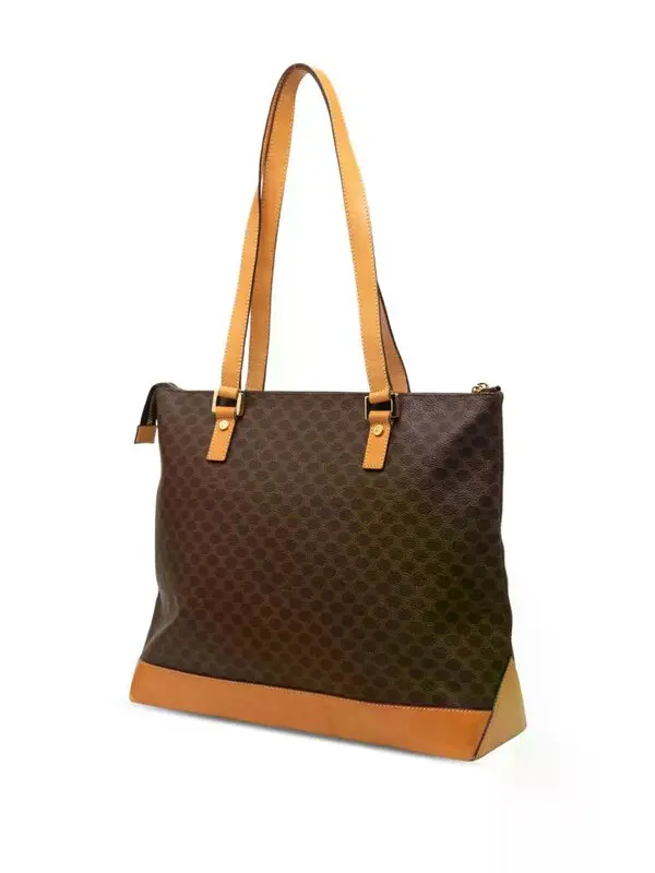 Celine 2013 Macadam Coated Canvas Tote Bag