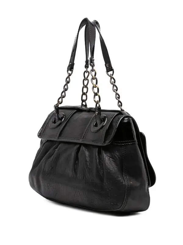Fendi 2000-2010 Medium Leather B Bag Top Handle Bag Handbag