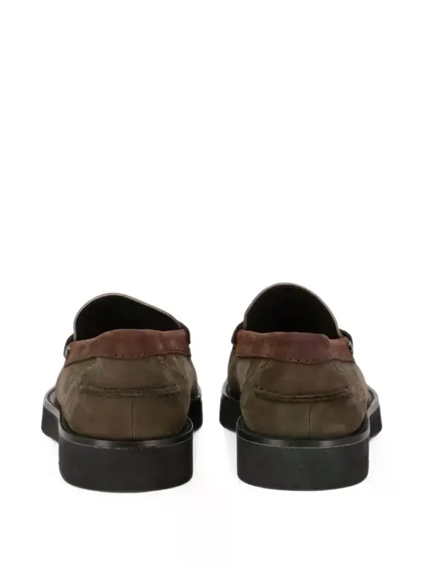 TOD'S Suede Penny Loafers