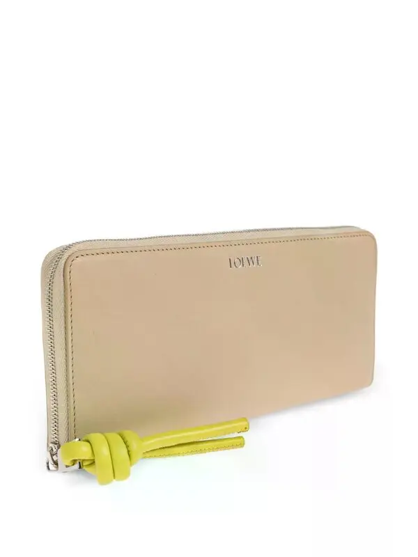 Loewe Knot Leather Wallet