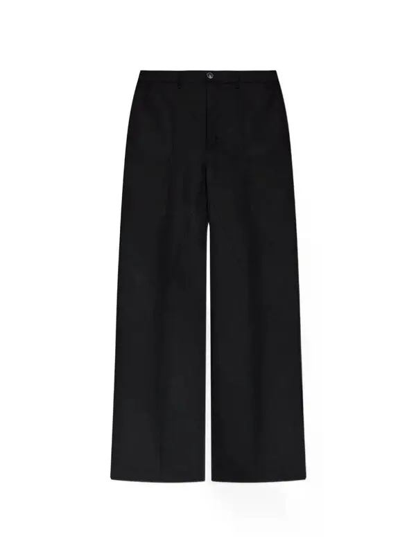 Rick Owens Wool Wide-leg Trousers