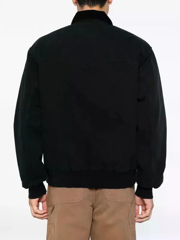 Carhartt Work In Progress Corduroy-collar Zip-up Jacket