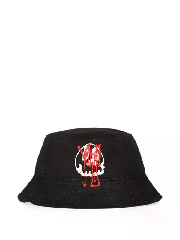 Y3 Chito Graphic Bucket Hat - Black