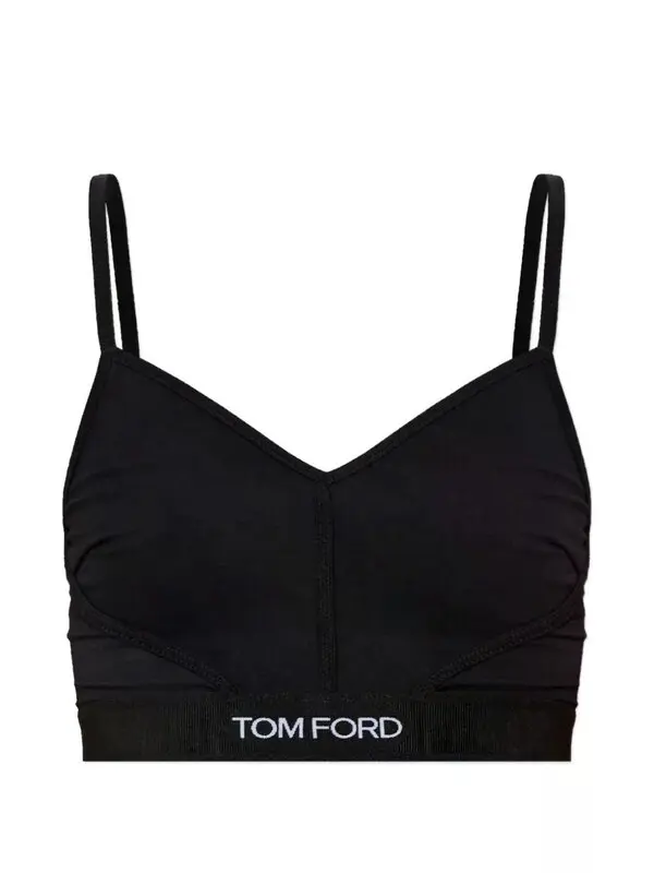 TOM FORD Logo-underband V-neck Bra
