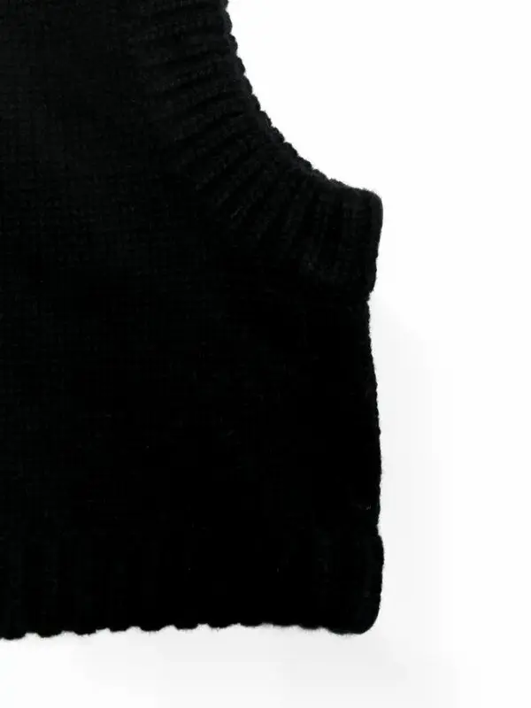 LISA YANG Ribbed-knit Balaclava - Black
