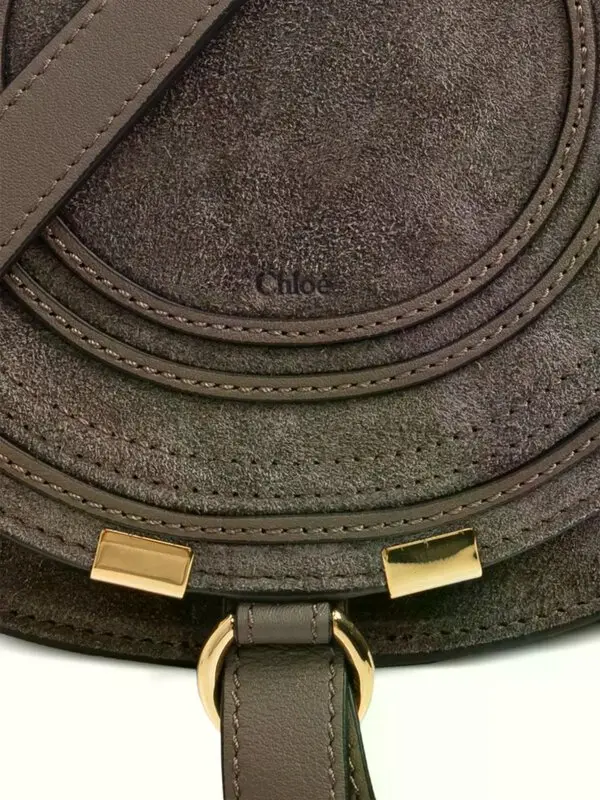 Chloé Small Marcie Shoulder Bag - Grey