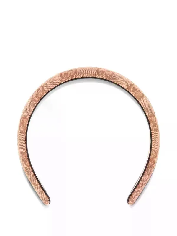 Gucci Gg Supreme Hairband - Pink