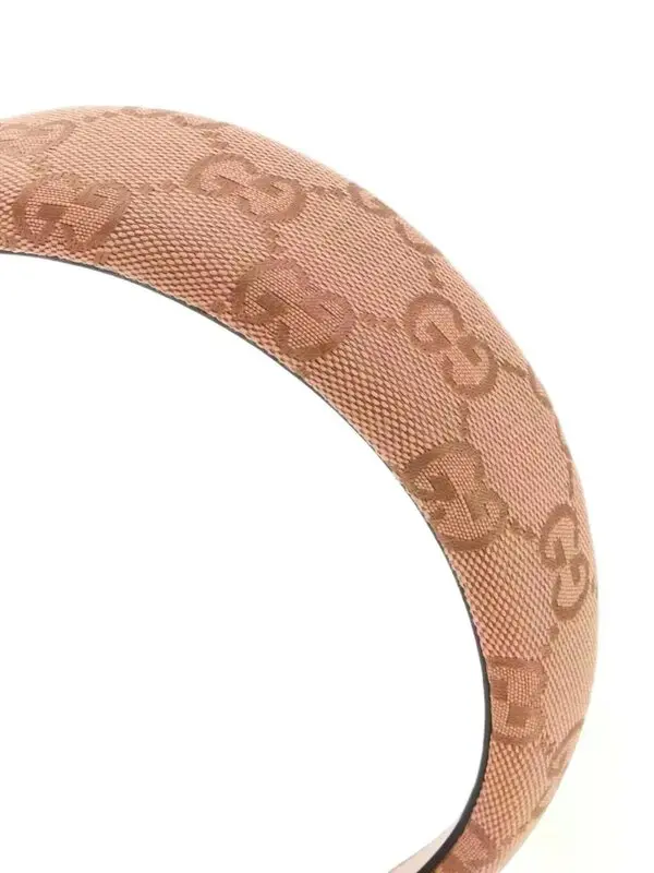 Gucci Gg Supreme Hairband - Pink