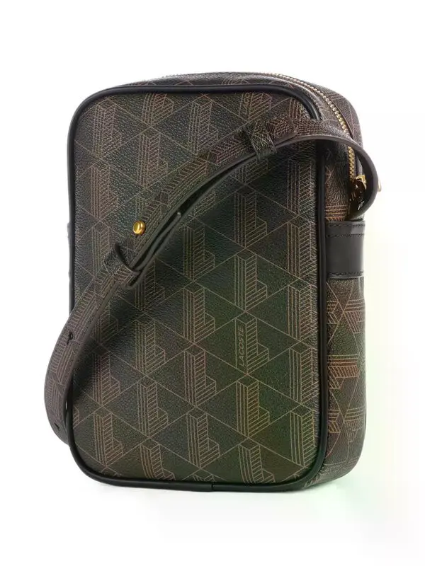 Lacoste Monogram-print Messenger Bag