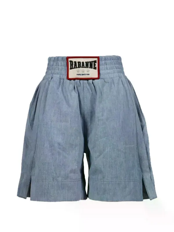 Rabanne Logo-patch Bermuda Shorts