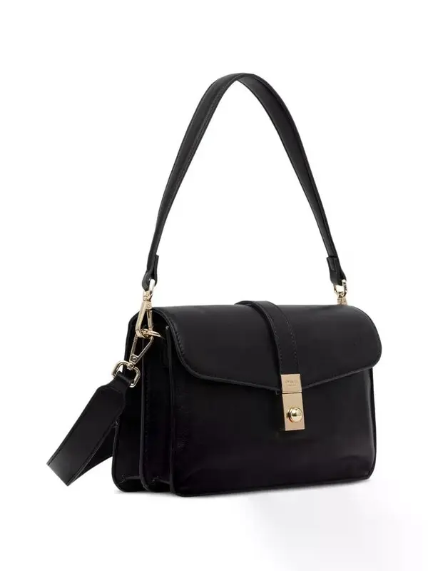 TWINSET Logo-engraved Shoulder Bag - Black