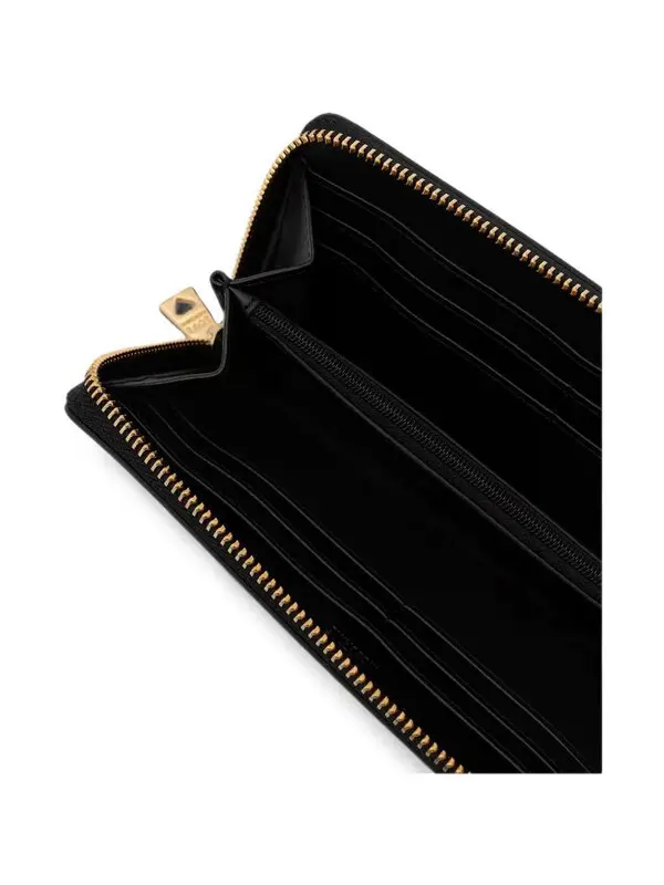 Moschino Quilted Logo-plaque Wallet