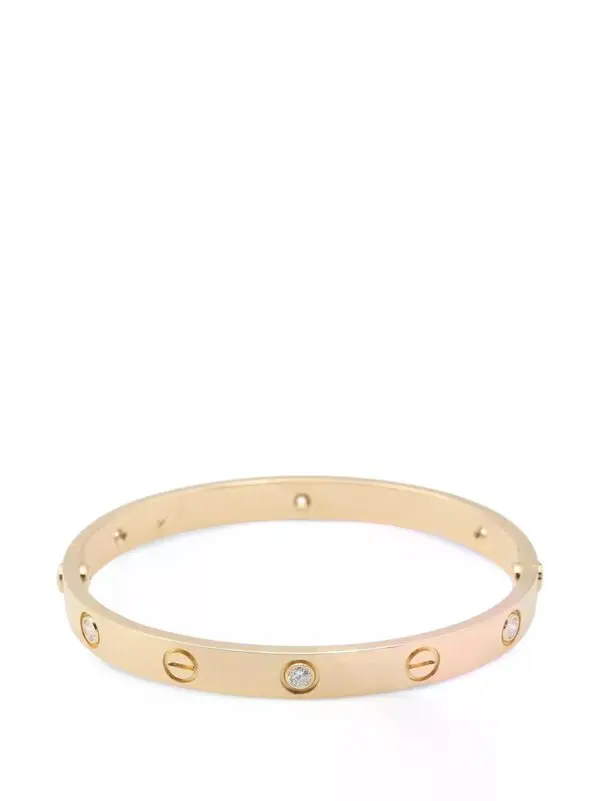 Cartier 2000s Love Diamond Bracelet - Gold