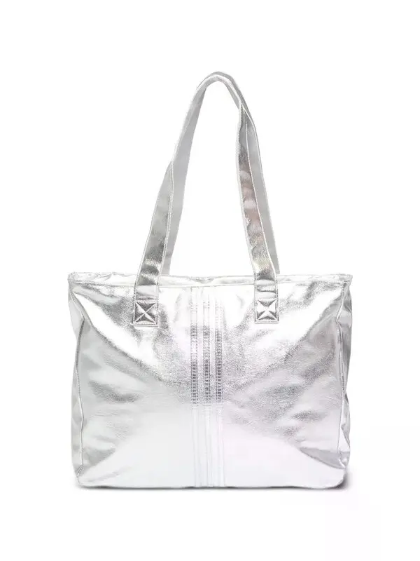 Adidas Metallic Logo-embossed Tote Bag